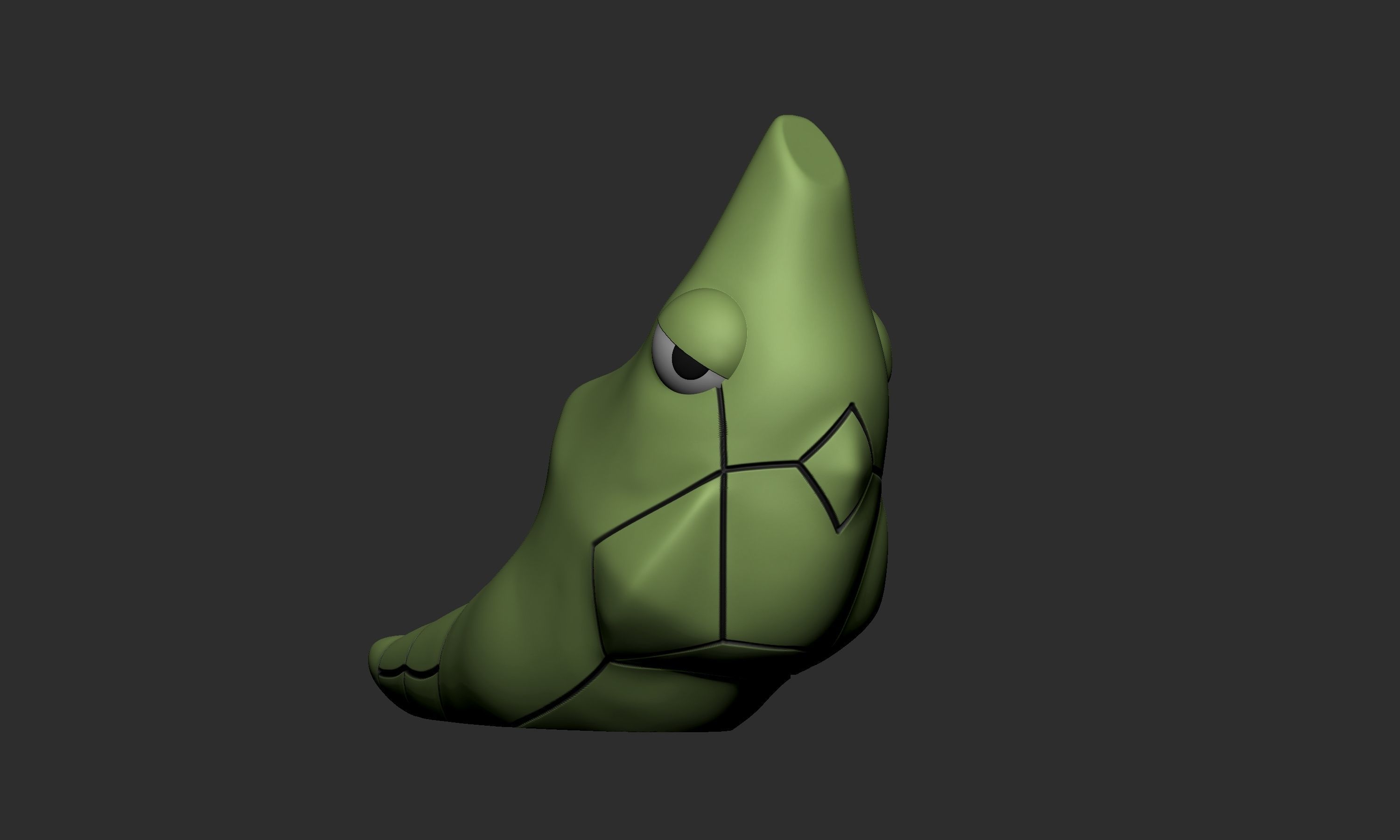 Pokemon - Metapod with 2 poses 3D model 3D printable | CGTrader