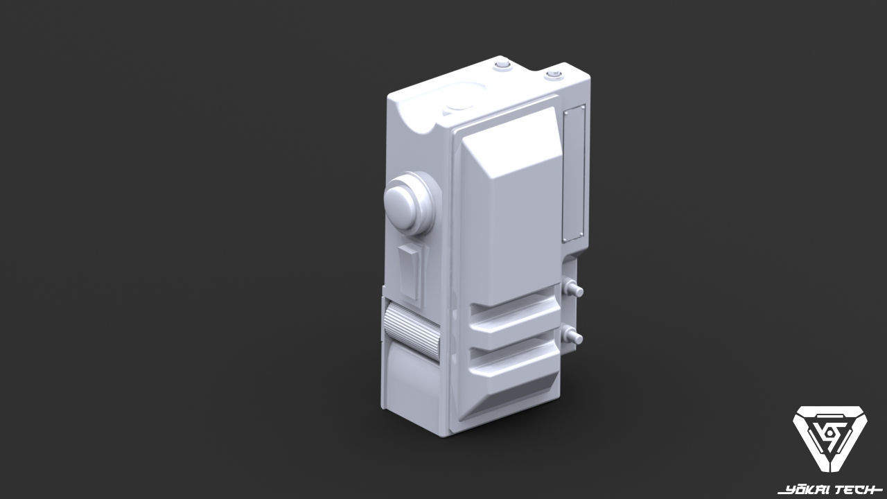 Alien Isolation Access Tuner for Cosplay 3D model 3D printable | CGTrader