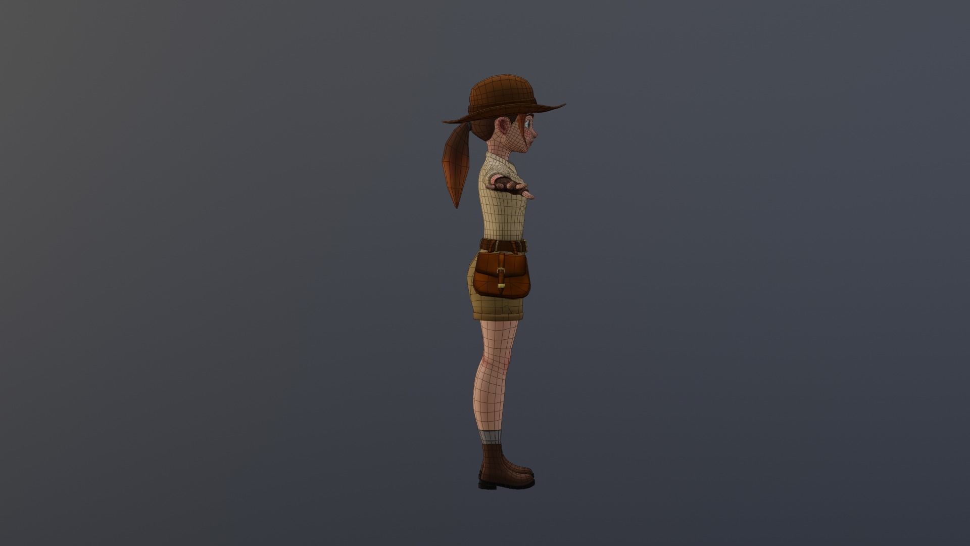 Treasure Hunters 3D model rigged | CGTrader