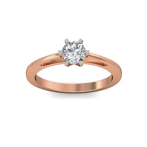 Women solitaire ring 3dm stl render detail 3D model 3D printable | CGTrader