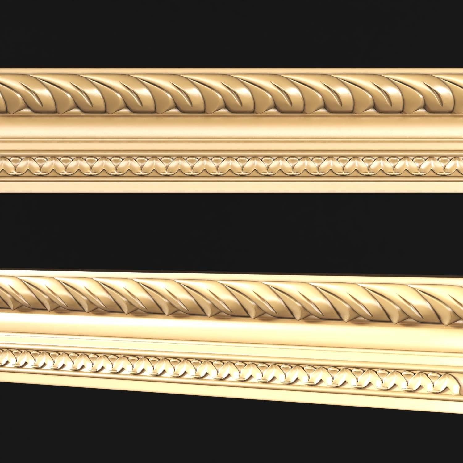 Cornice001 classic 3D model | CGTrader