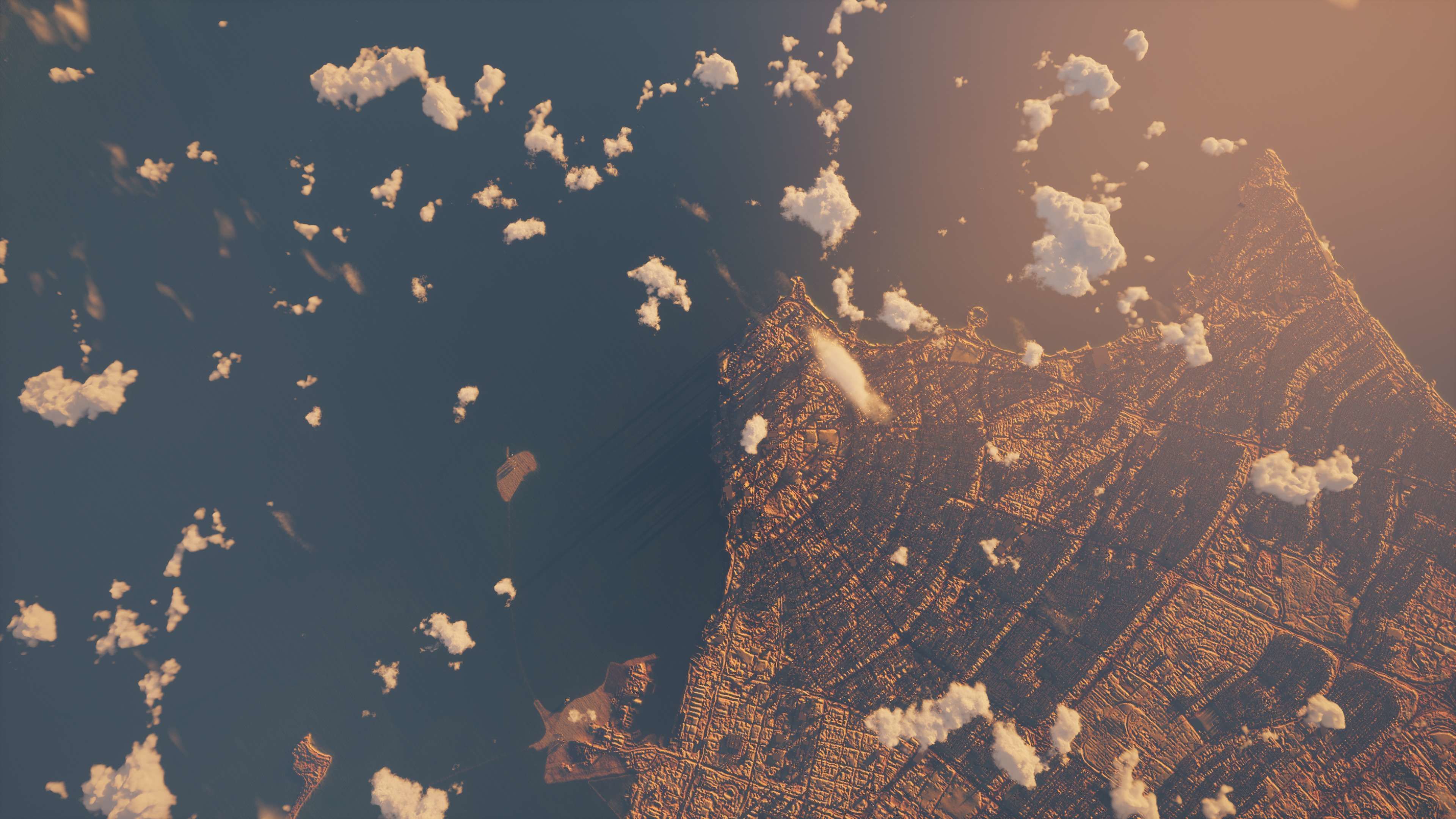Kuwait City Kuwait City Landscape 3D Model 3D model | CGTrader