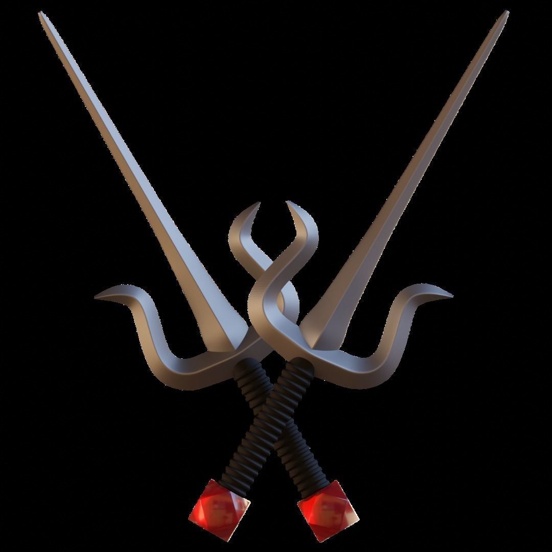 Raphael Teenage Mutant Ninja Turtles TMNT Sais 3D model 3D printable ...