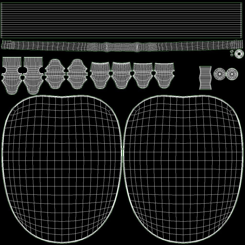 3D model Japanese War Fan Gunbai VR / AR / low-poly | CGTrader