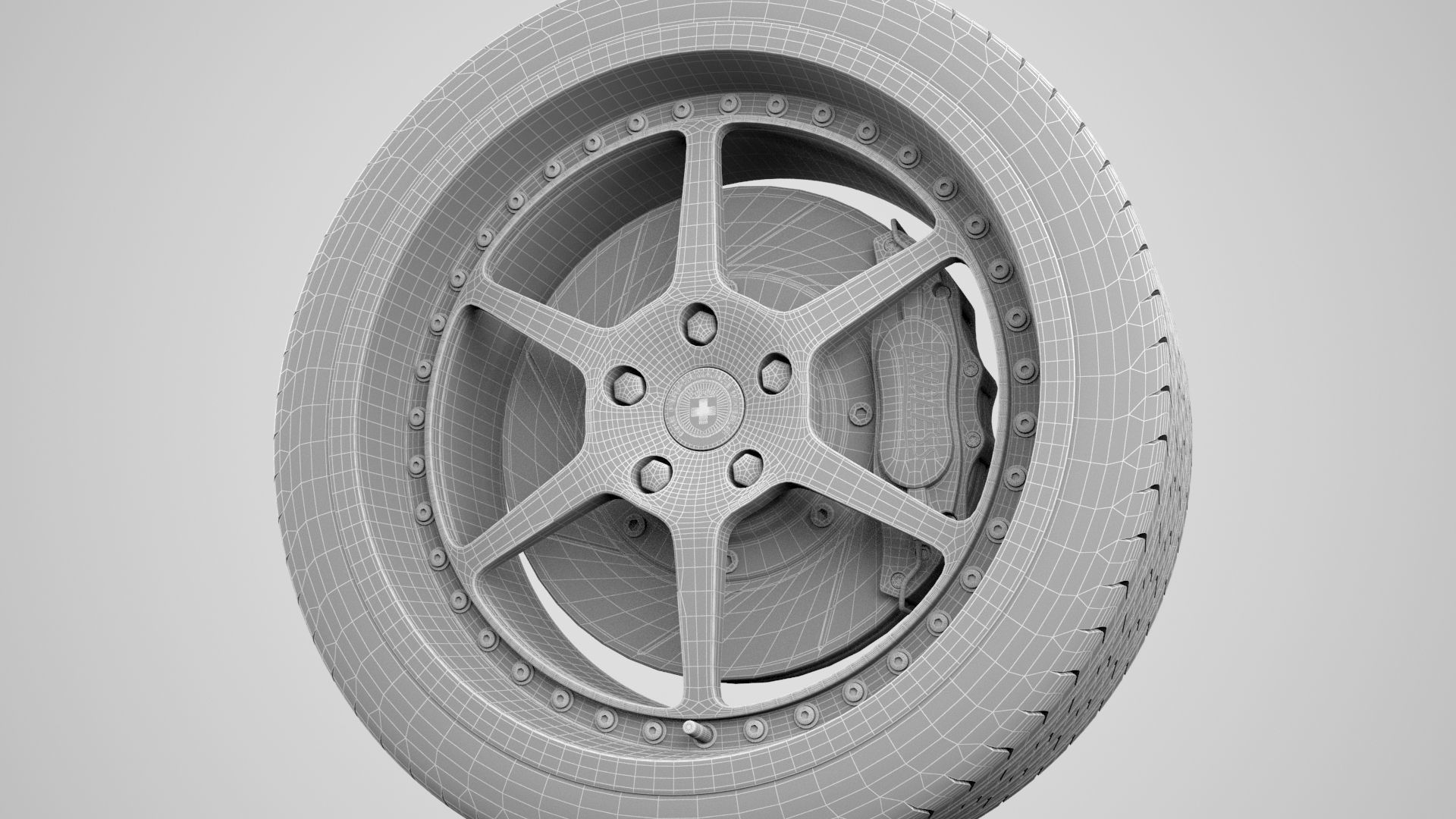 HRE Performance Rim 3D model | CGTrader