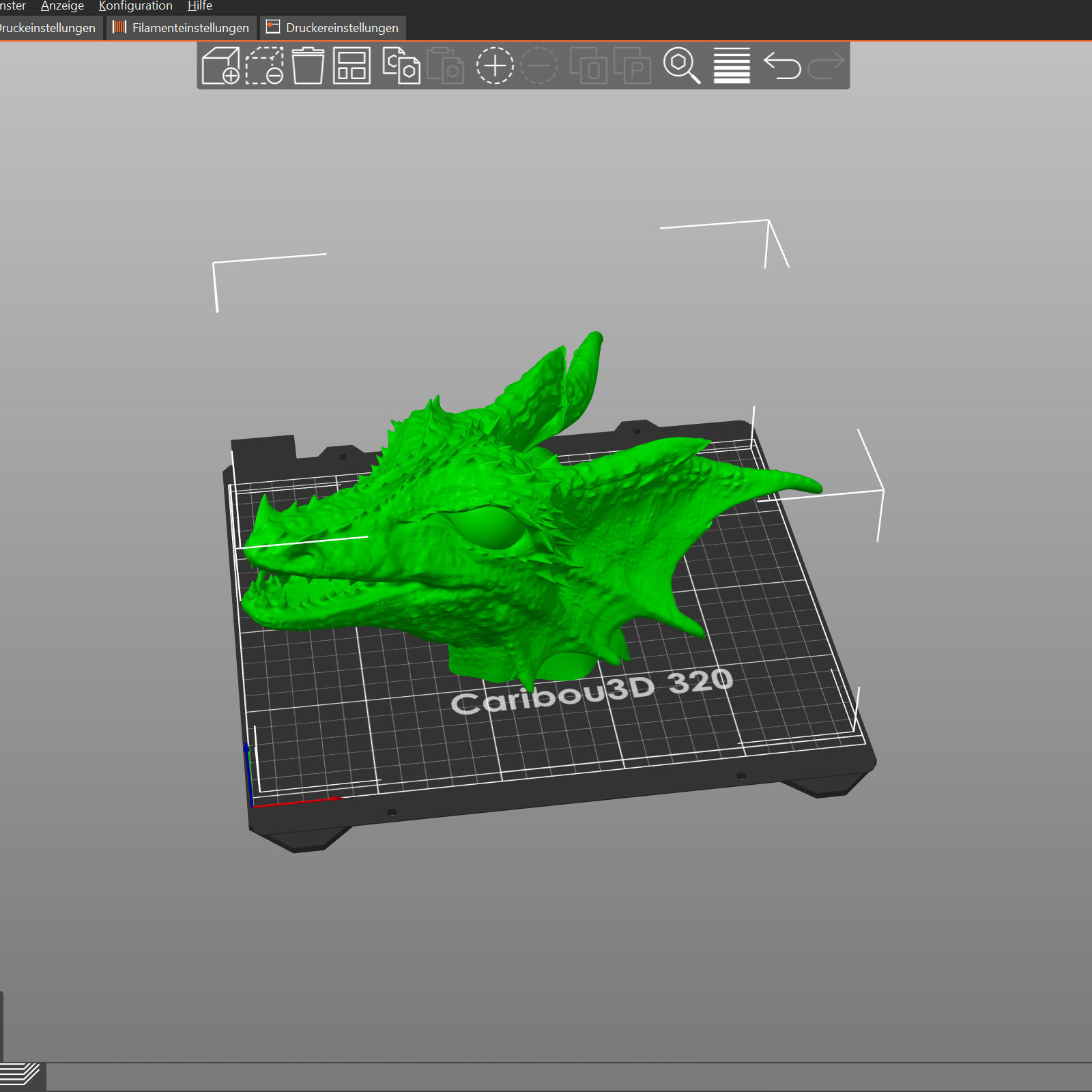 Dragon Bust 3D Printing Model High-Polygon 3D model 3D printable | CGTrader