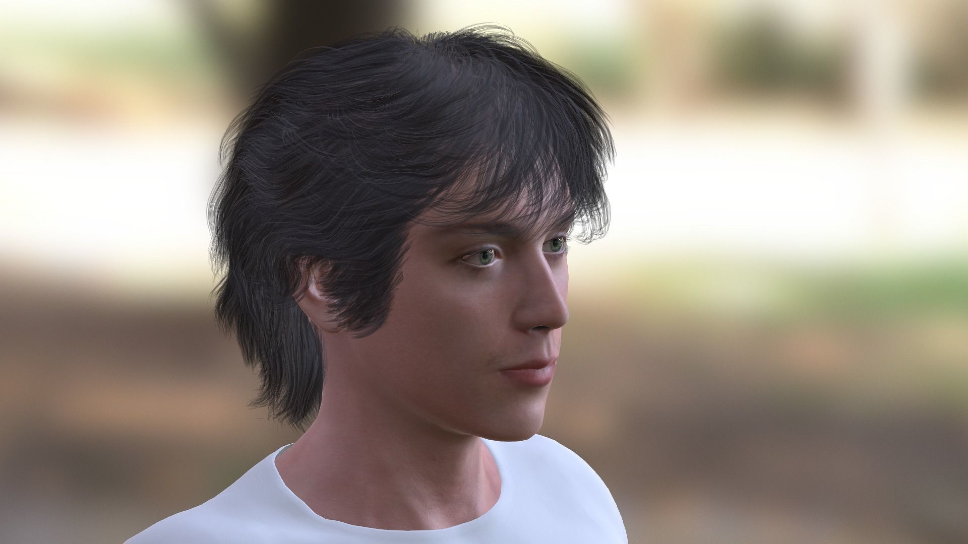3D model Young Aaron Taylor VR / AR / low-poly | CGTrader