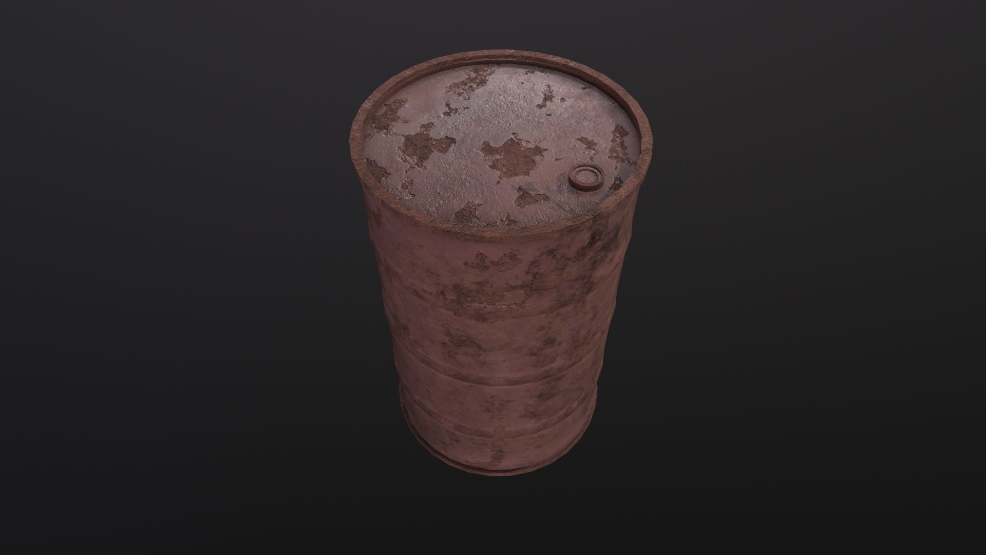 3D model Rusty drum 3D Model VR / AR / low-poly | CGTrader