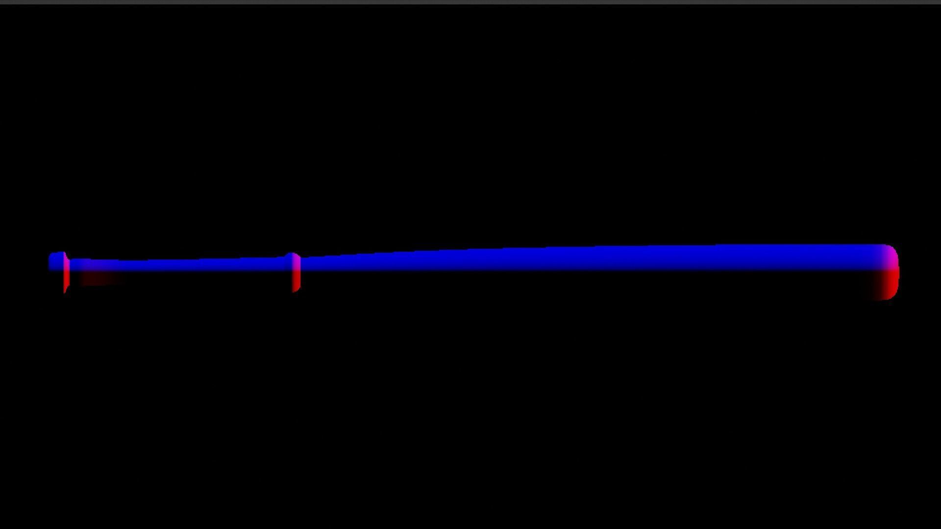 3D model POST APOCALYPTIC MELEE WEAPON NAILED STEEL BAT BLOOD STAINED ...