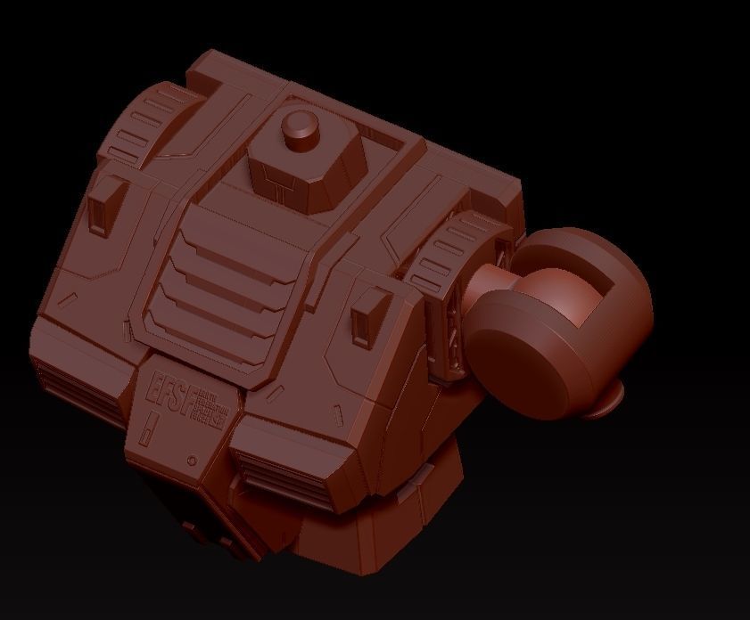 RGM-79 GM Thunderbolt 3D model 3D printable | CGTrader