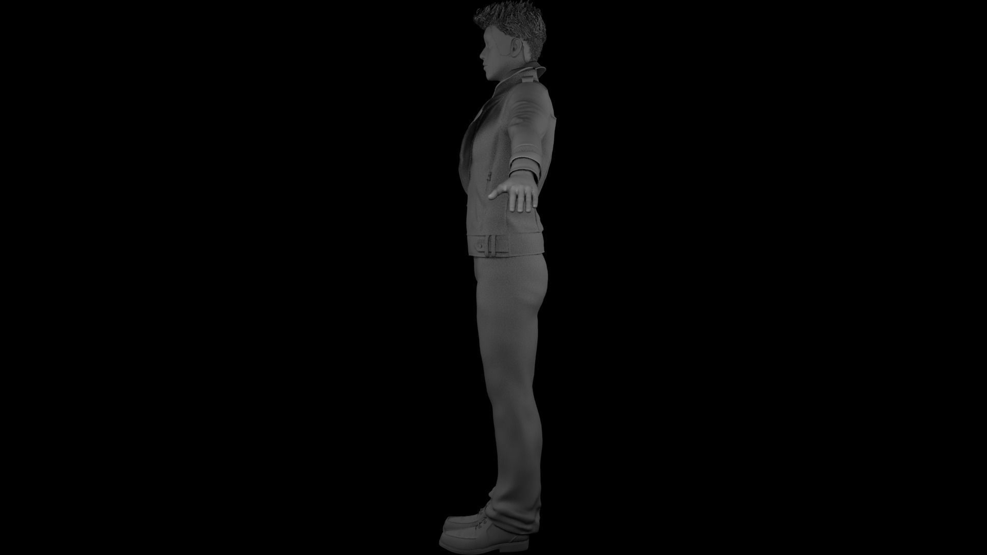 3D model David james VR / AR / low-poly | CGTrader