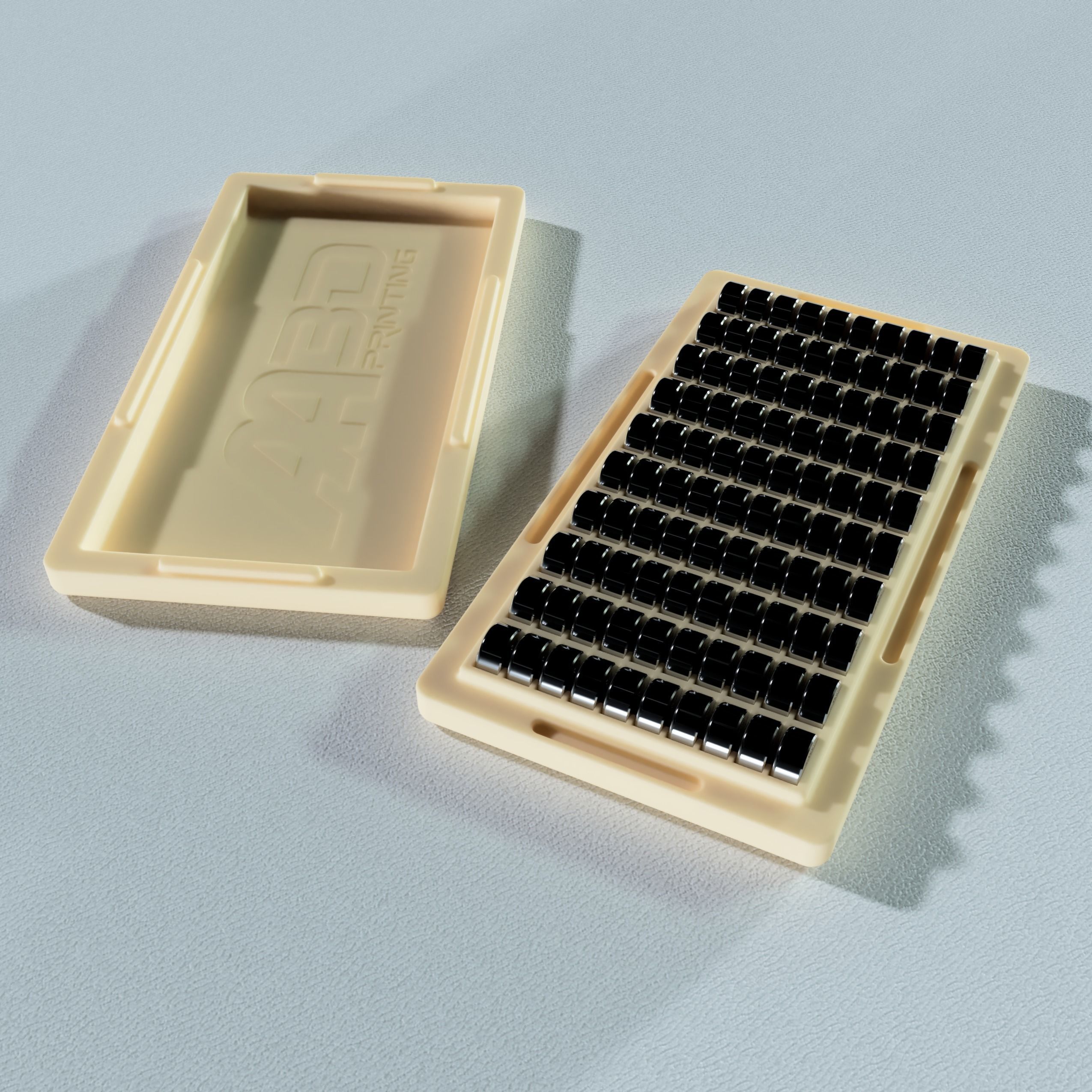 LR44 Battery Holder - 100 3D model 3D printable | CGTrader