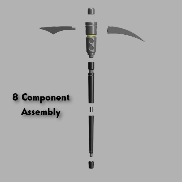 Fortnite Default Pickaxe 3D model 3D printable | CGTrader
