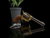 Golden Revolver 3D model | CGTrader