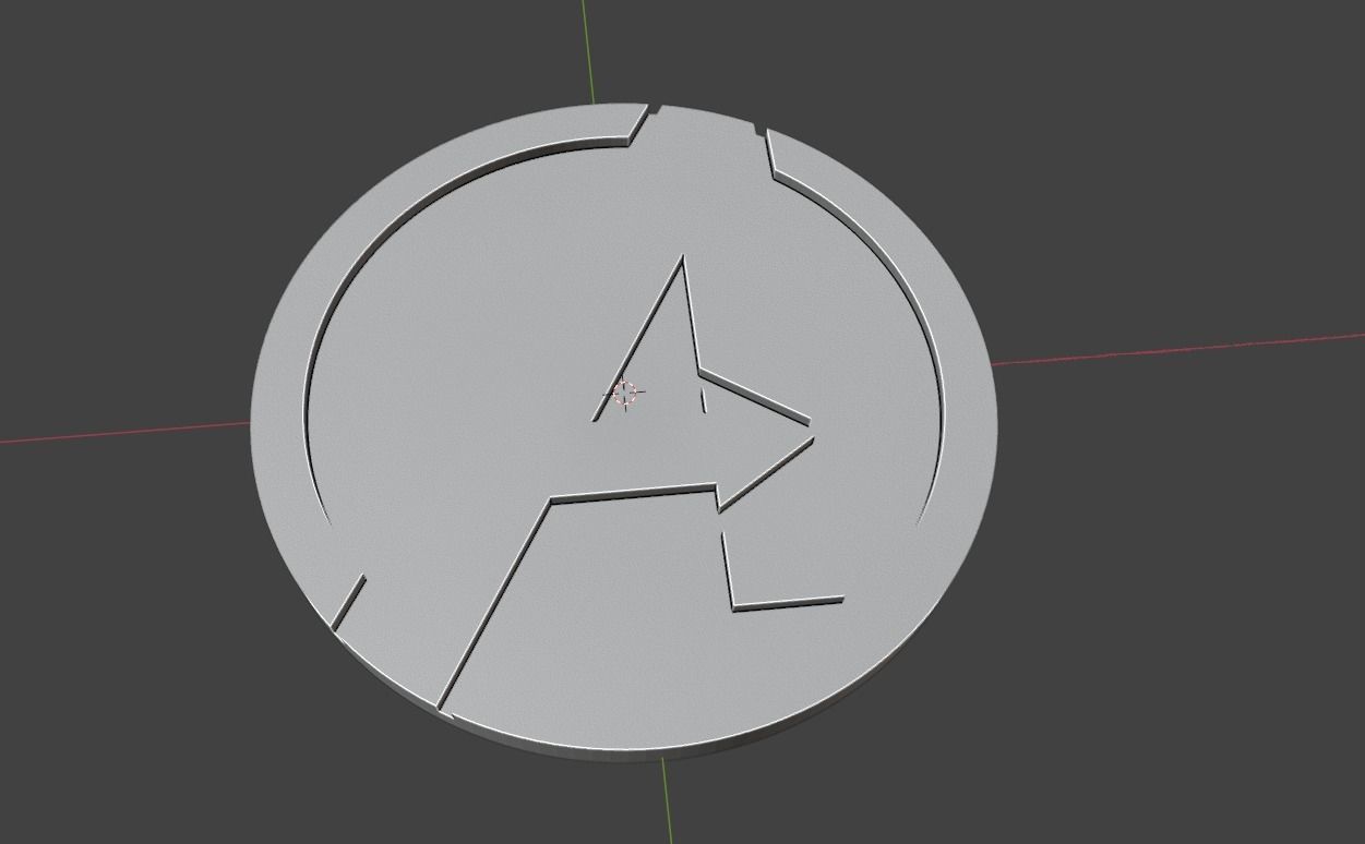 Avengers Coin 3D model 3D printable | CGTrader