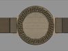 Versace Coin Bracelet -Belt free 3D model 3D printable | CGTrader