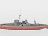 Dreadnought class battleship from World War 1 3D model | CGTrader