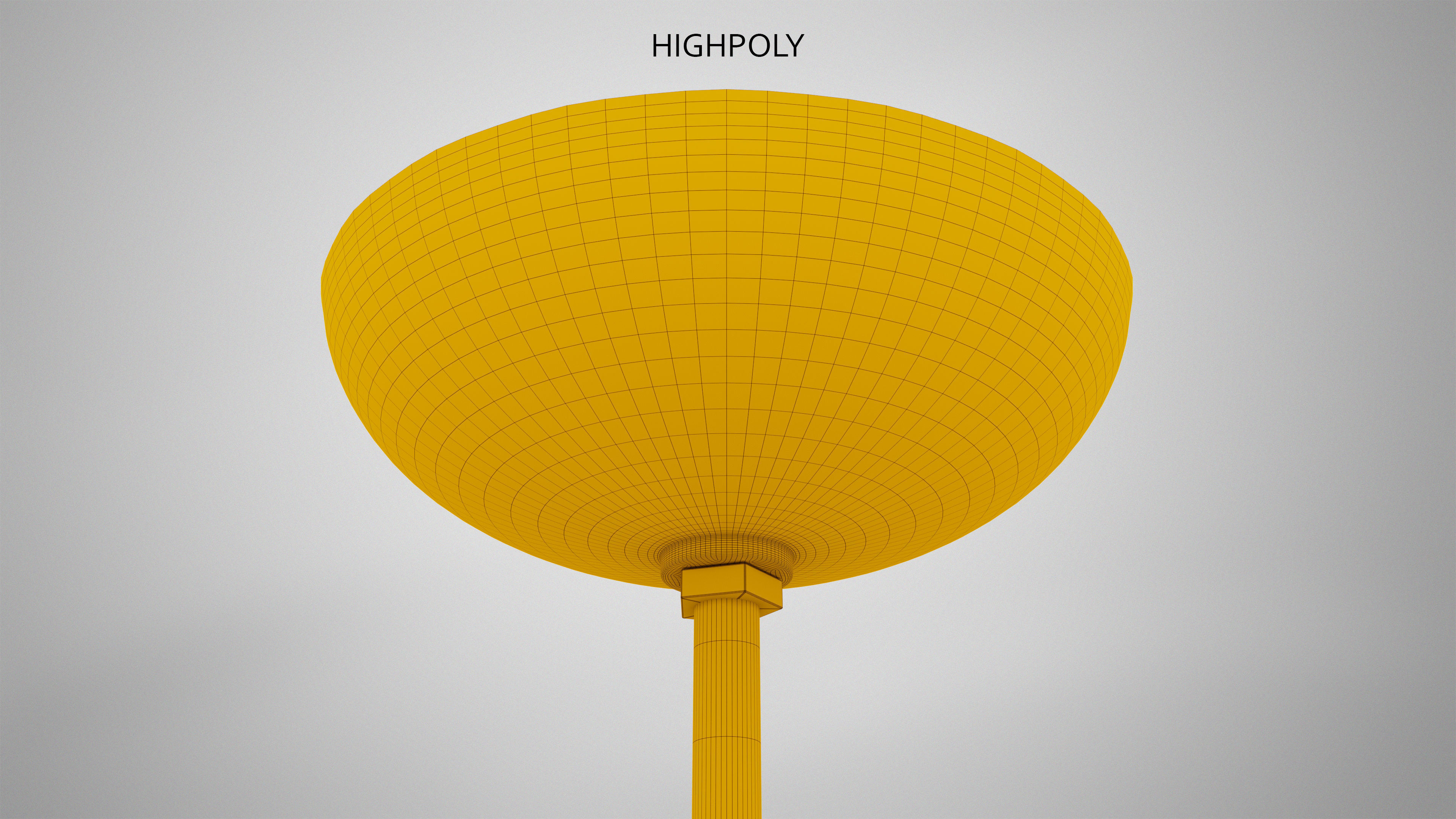 3D model Retro Cafe Ticket Holder - Old Diner Order Wheel Gameready VR ...