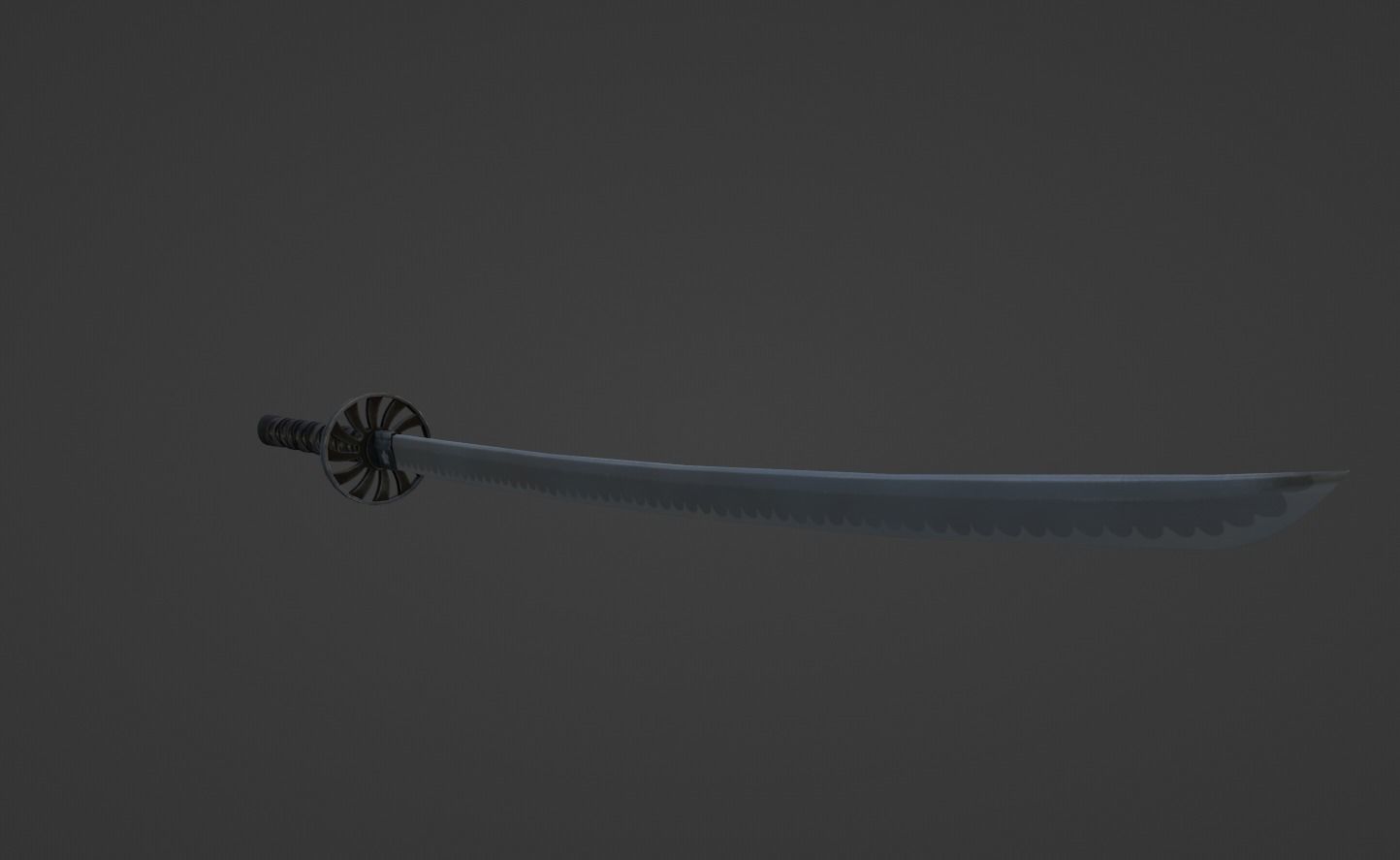 3D model Katana samurai sword VR / AR / low-poly | CGTrader