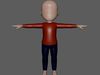 3D model Boy Base Mesh 3D Model - Low-poly 3D model VR / AR / low-poly ...