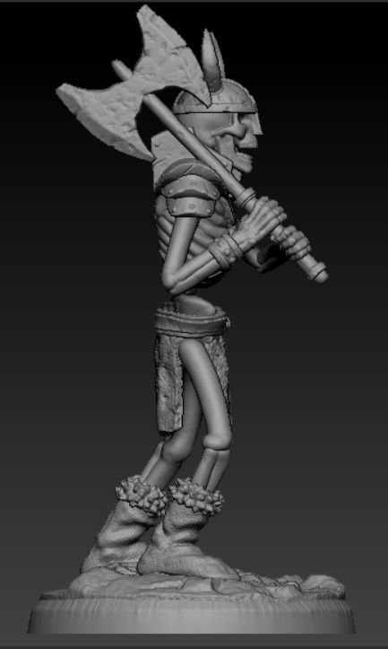 Skeleton Army 35mm 3D model 3D printable | CGTrader
