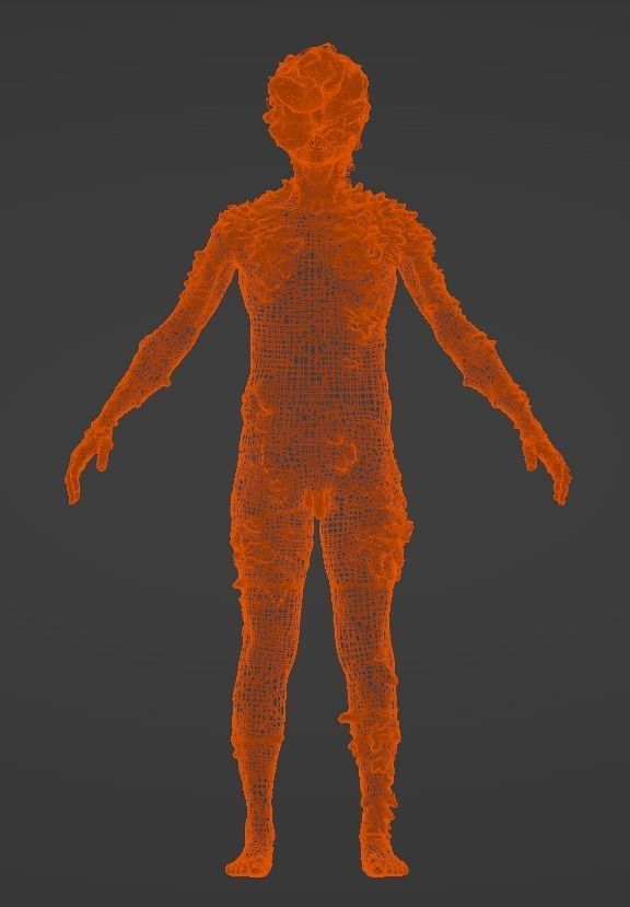 The Last Of Us-Clickers 3D model animated rigged | CGTrader