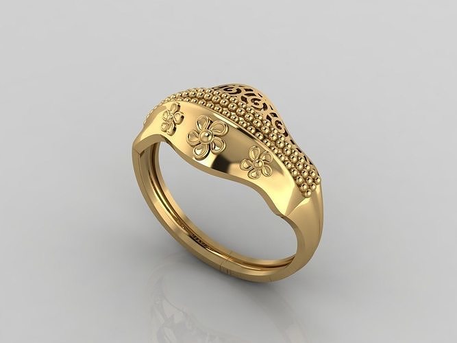 Women Plain Ring Ready STL 3DM Models Womens Rings 3D models 3D model 3D printable | CGTrader