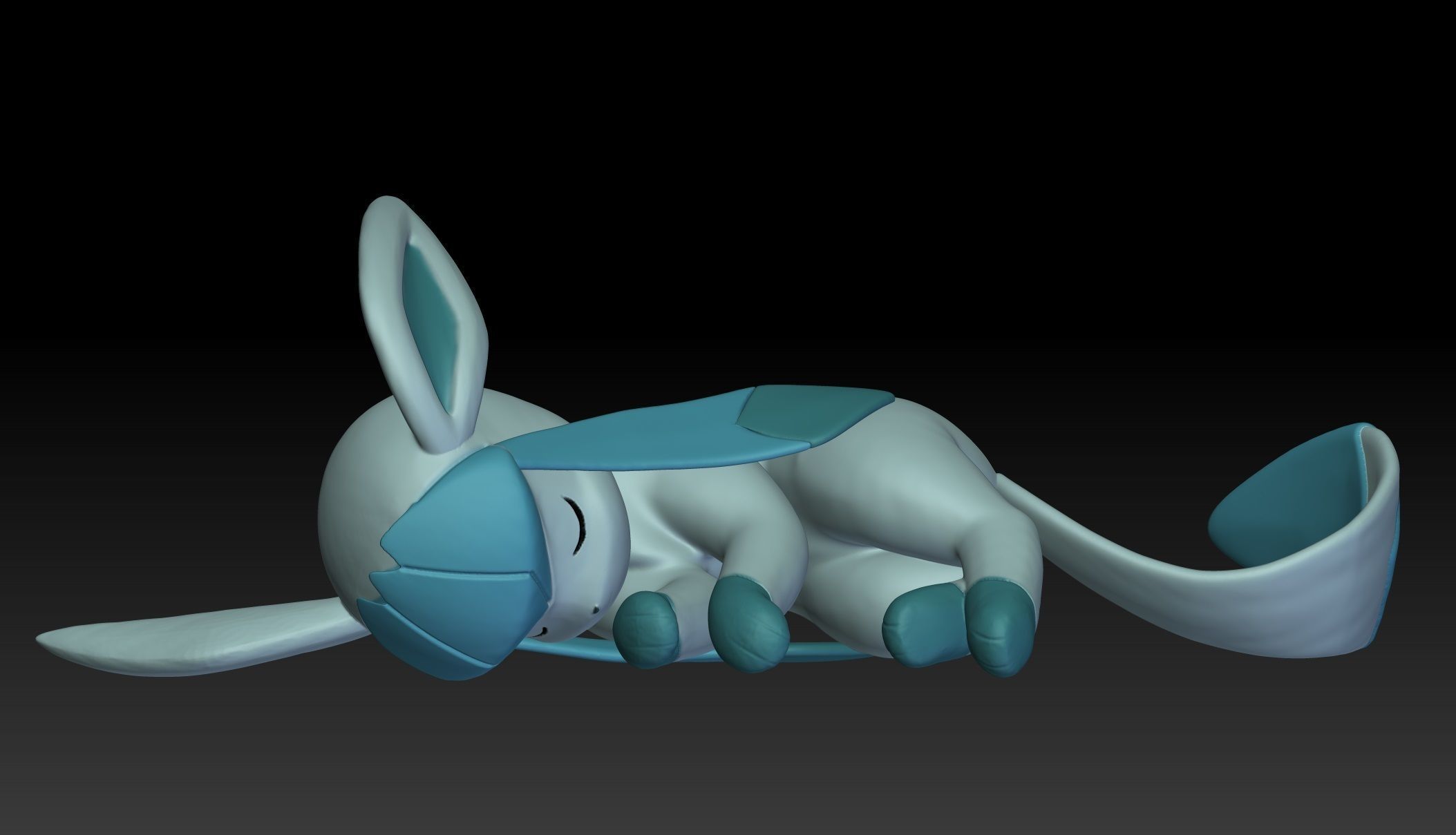 Pokemon Glaceon 3D model 3D printable | CGTrader