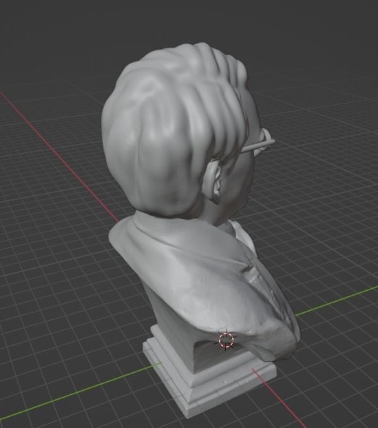 William Butler Yeats 3D model 3D printable | CGTrader