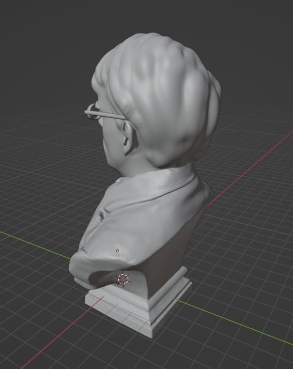 William Butler Yeats 3D model 3D printable | CGTrader