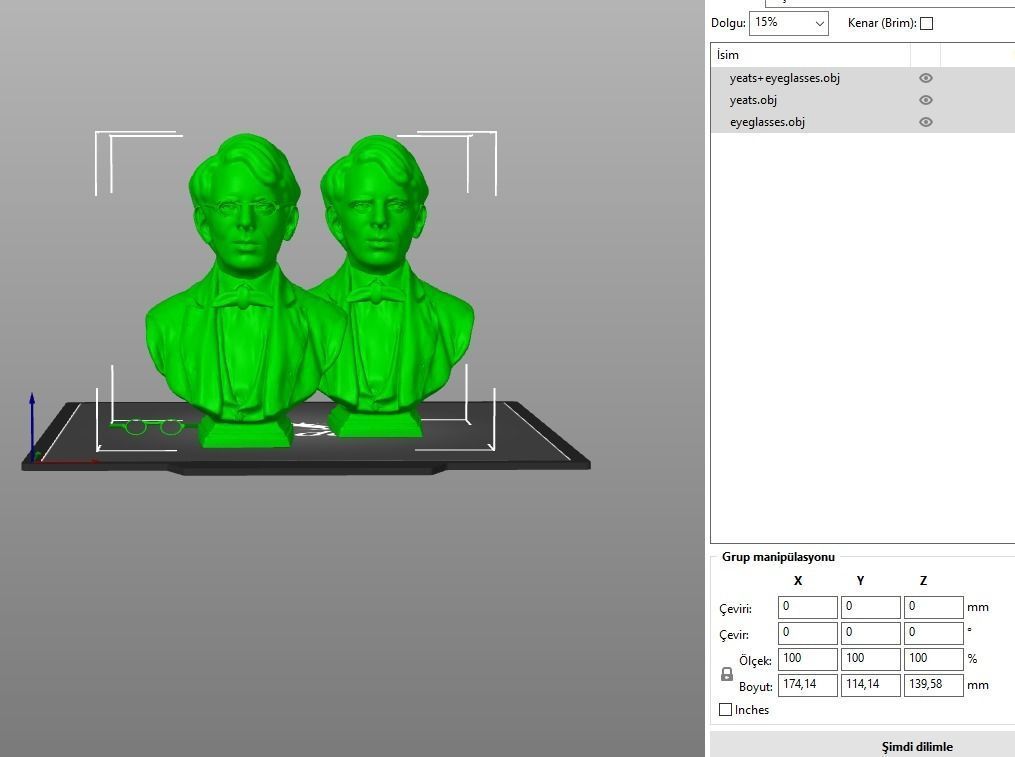 William Butler Yeats 3D model 3D printable | CGTrader