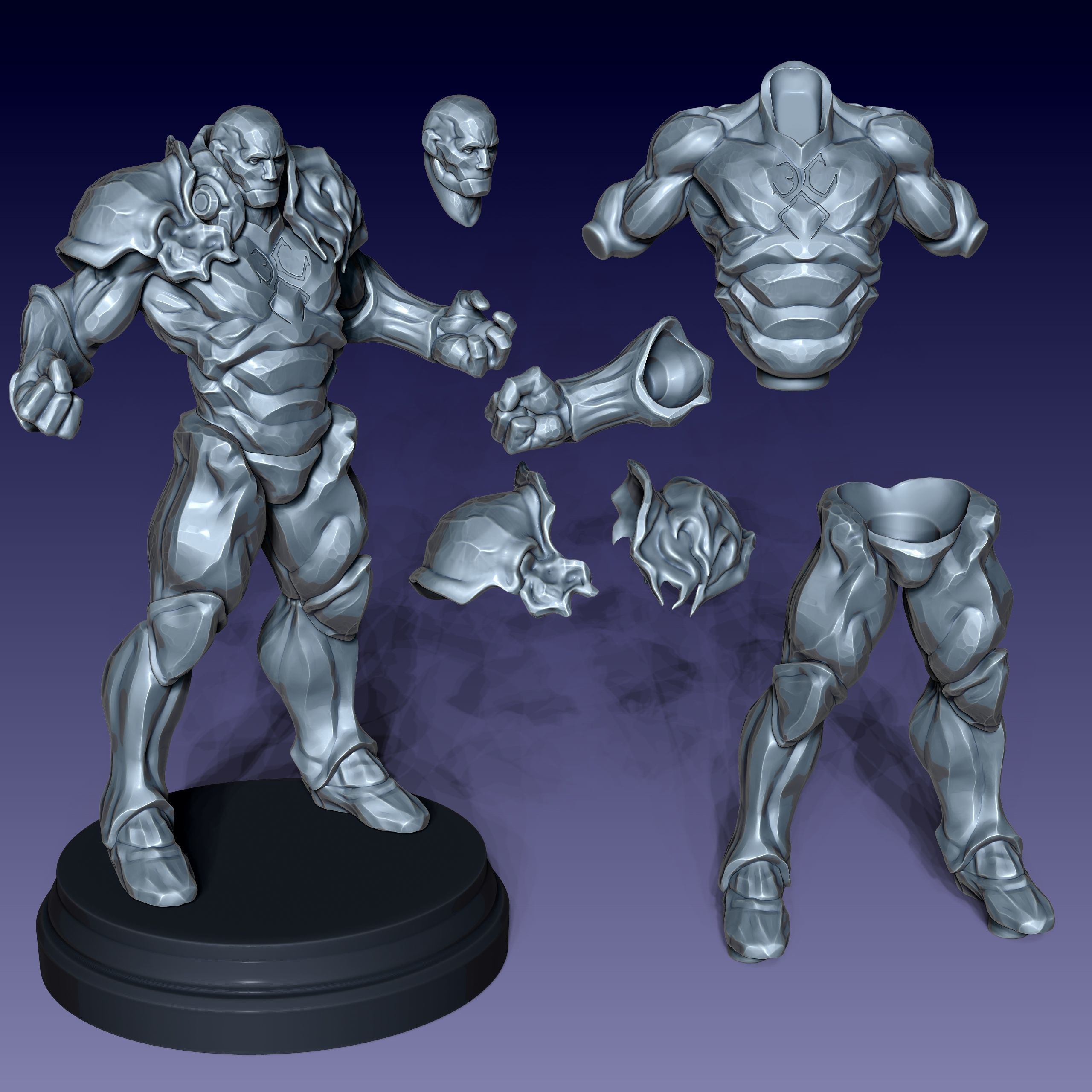 Karn from MTG for 3D printing 3D model 3D printable | CGTrader