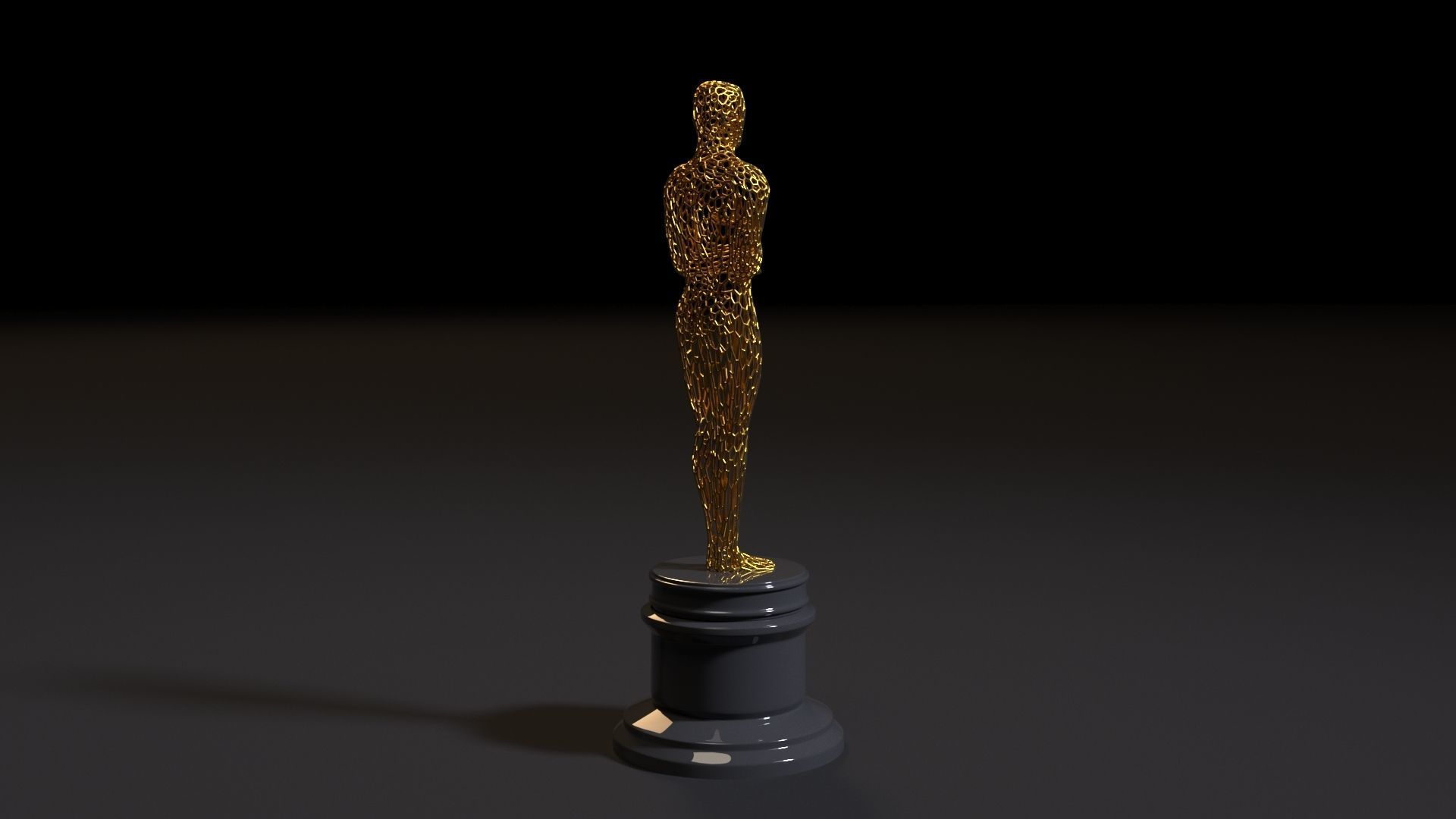 Oscar statue 3D model 3D printable | CGTrader