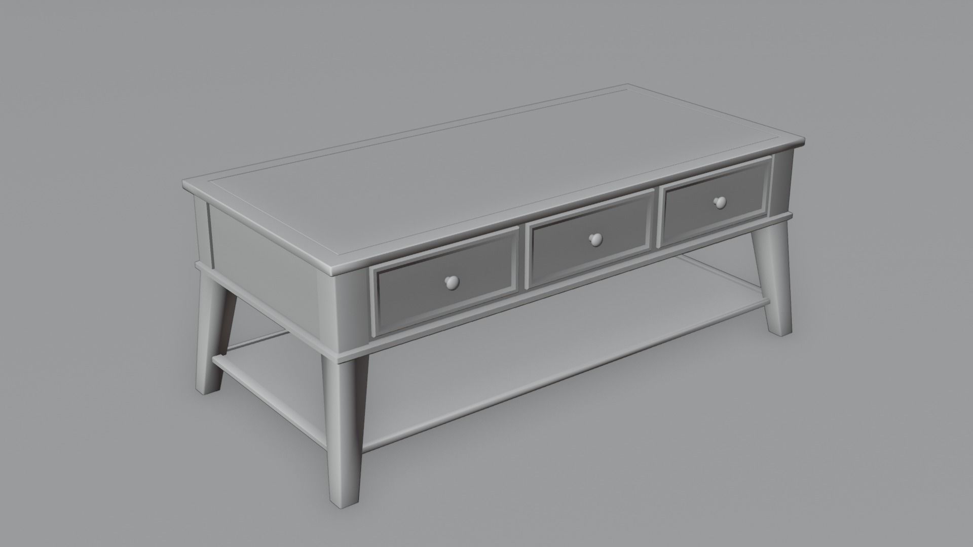 3D model Coffee Table with 4K textures VR / AR / low-poly | CGTrader