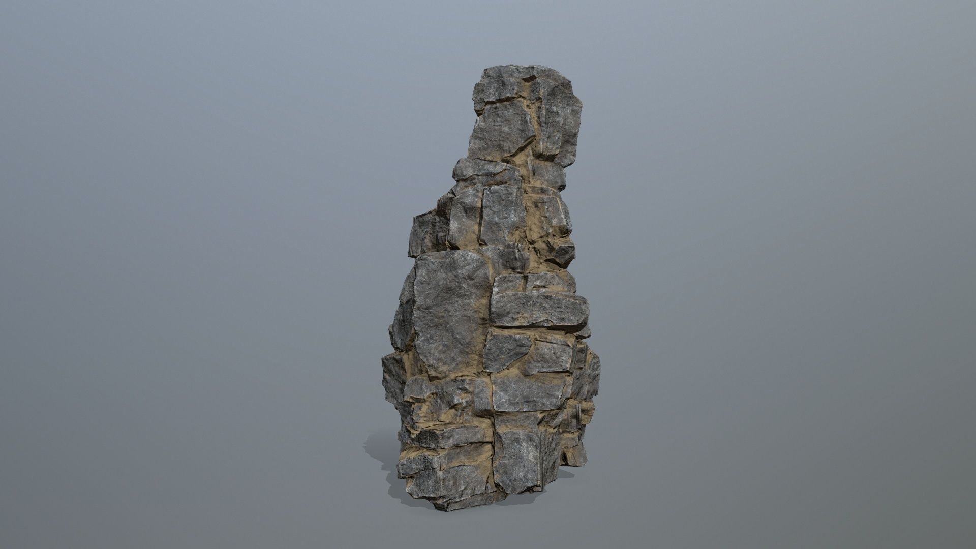 3D model desert cliff rocks VR / AR / low-poly | CGTrader