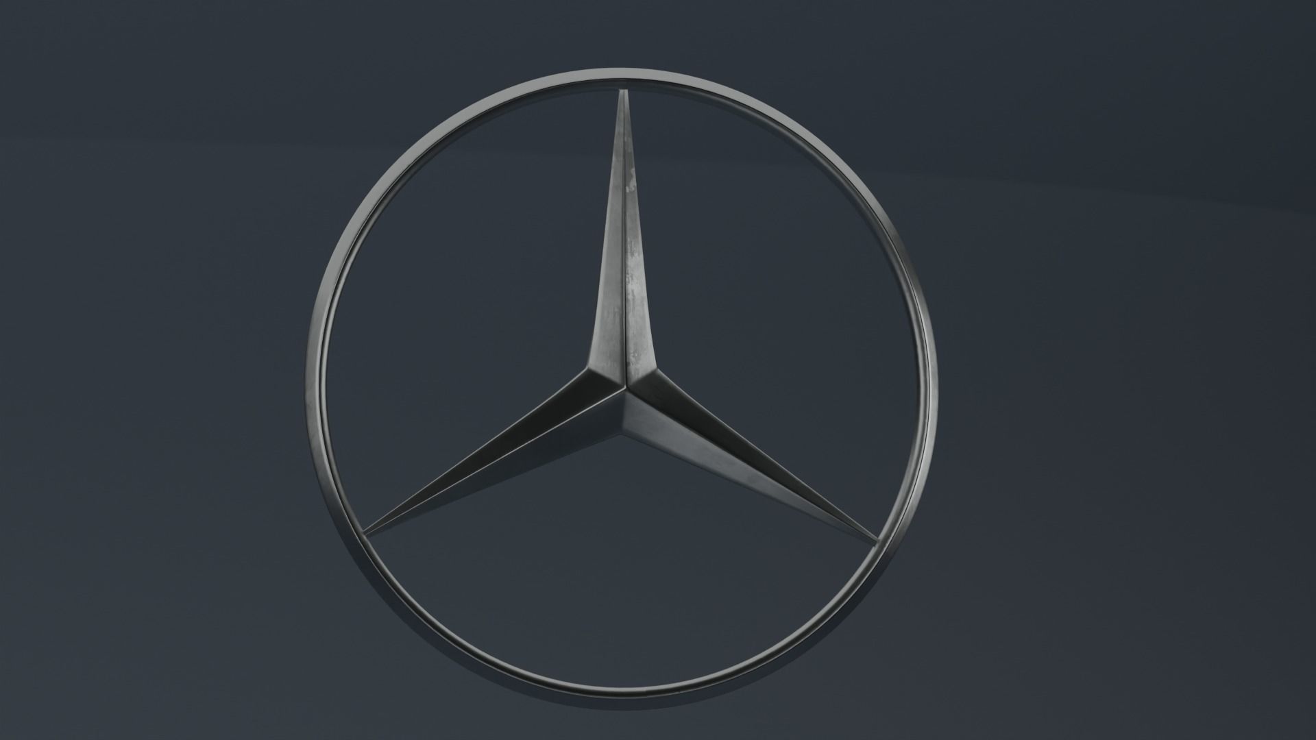Mersedes Benz Emblem Logo 3D model | CGTrader