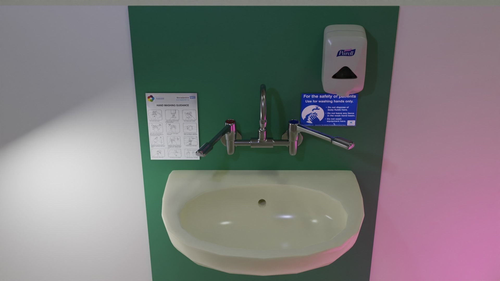 Hospital or Lab sink 3D model | CGTrader