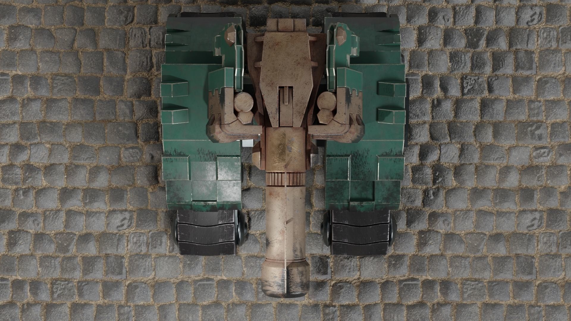 Overwatch - Bastion Tank 3D model | CGTrader