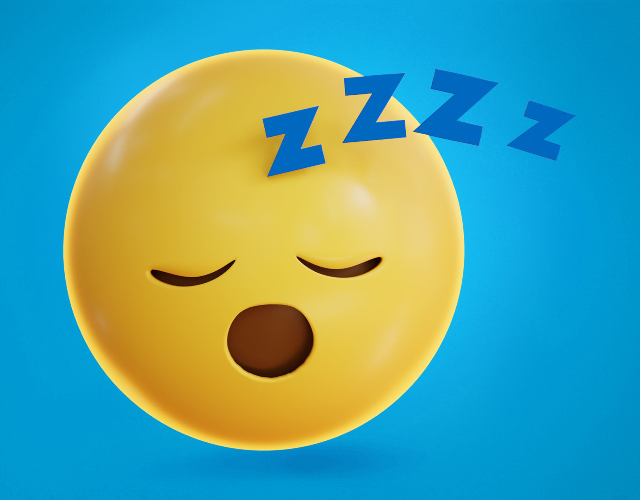 3D model Sleeping face Animated Emoji VR / AR / low-poly | CGTrader