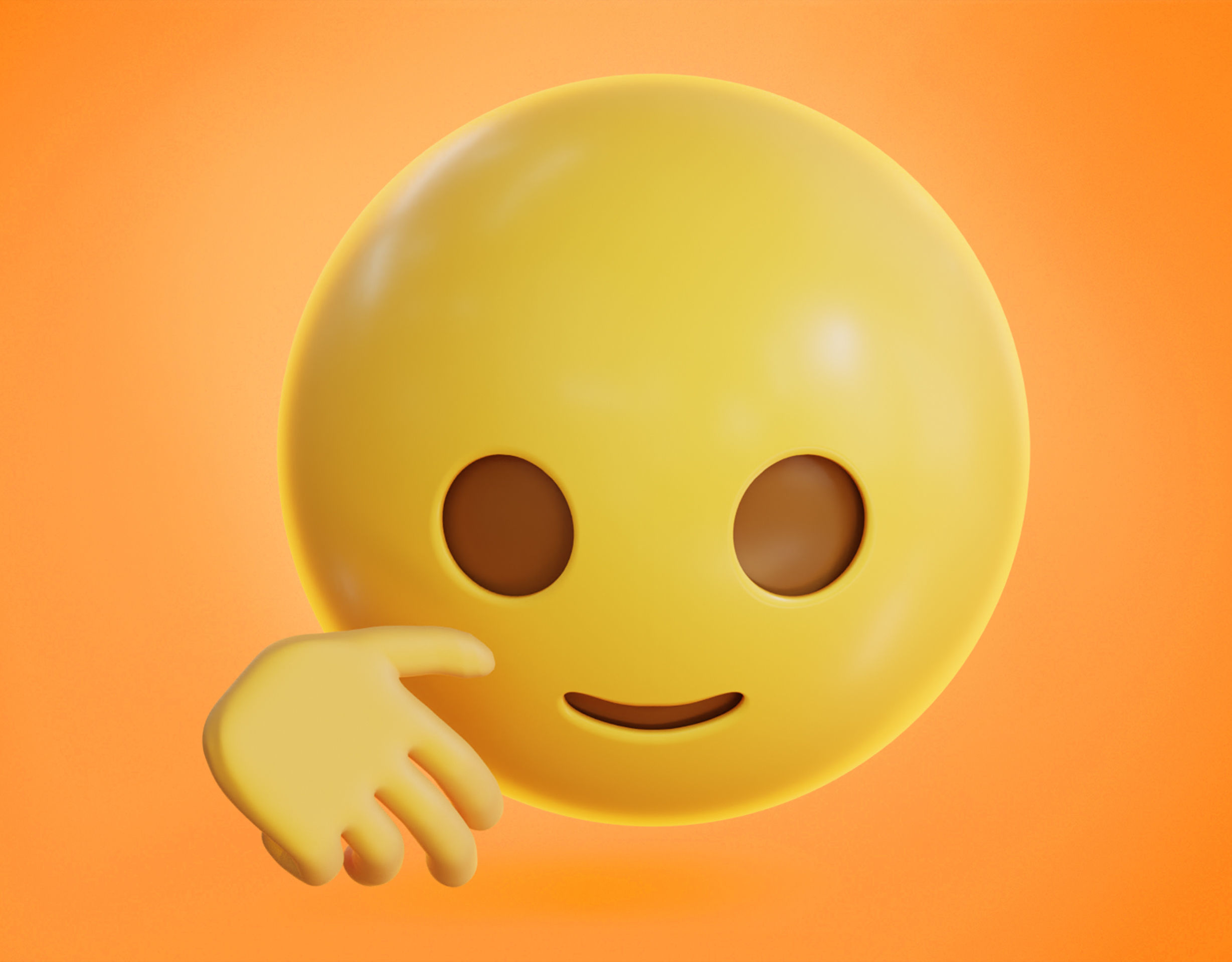 3D model Saluting face Animated Emoji VR / AR / low-poly | CGTrader