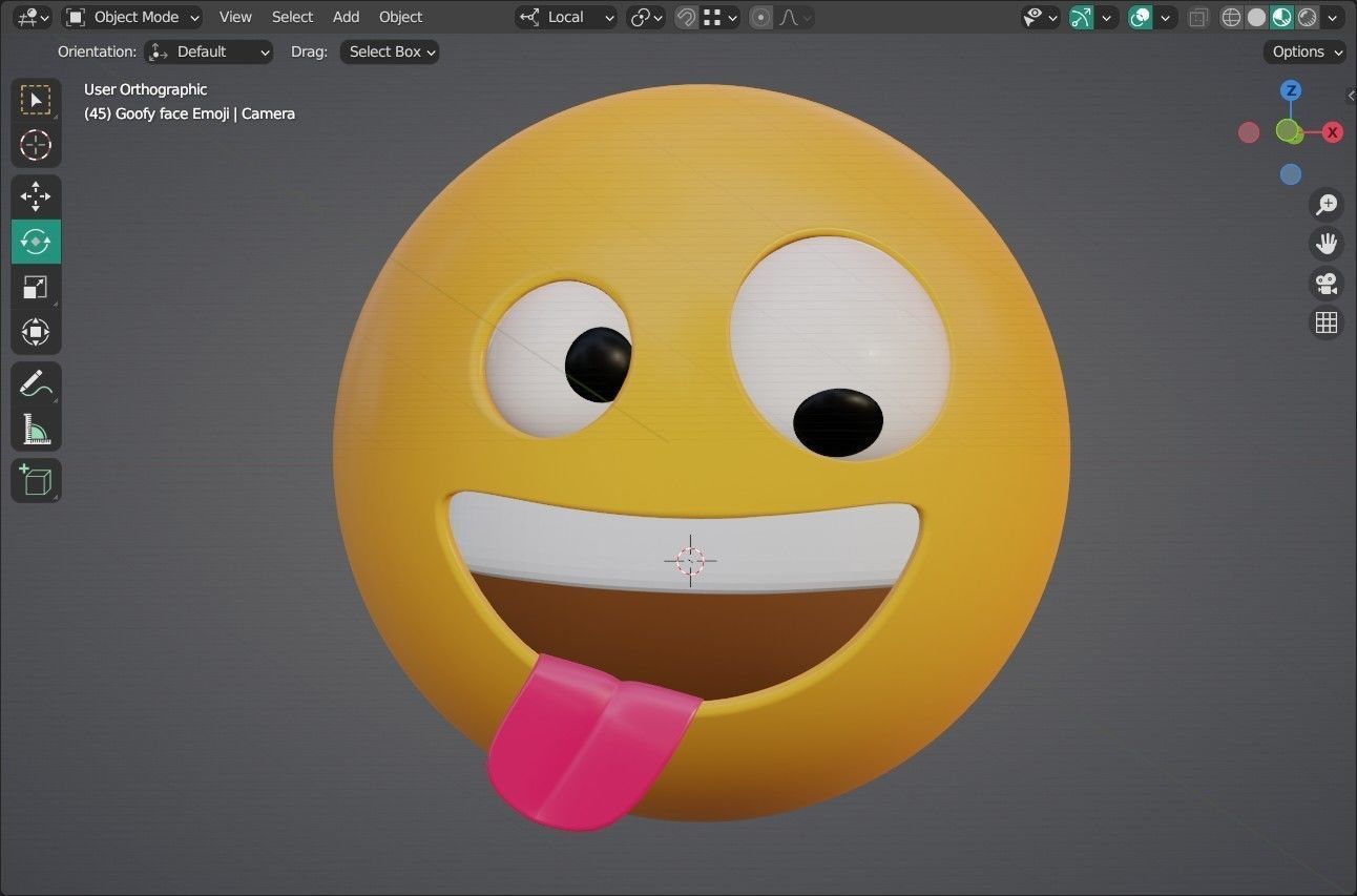 3D model Goofy face Animated Emoji VR / AR / low-poly | CGTrader