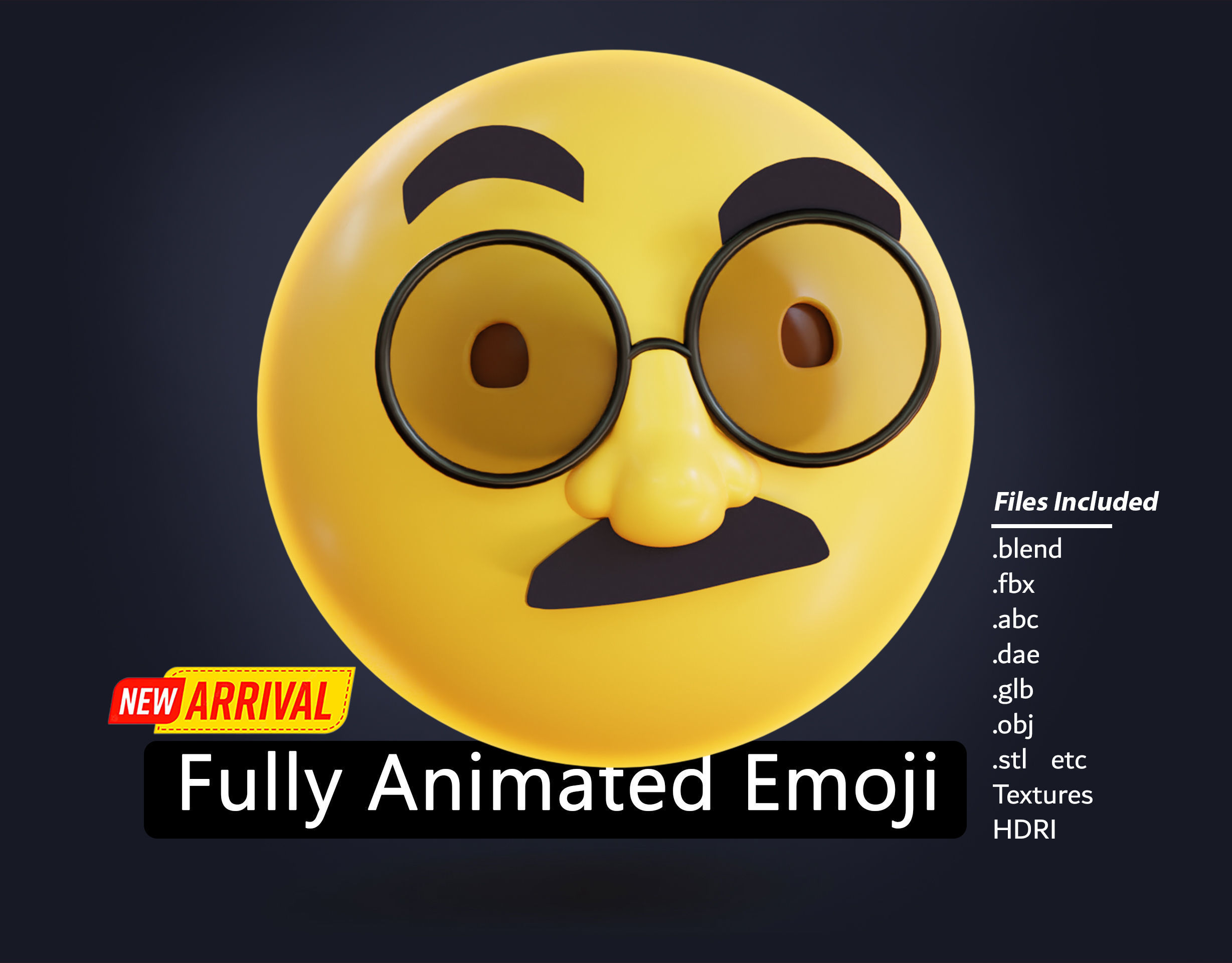 3D model Disguised face Animated Emoji VR / AR / low-poly | CGTrader