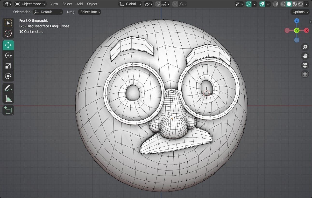 3D model Disguised face Animated Emoji VR / AR / low-poly | CGTrader