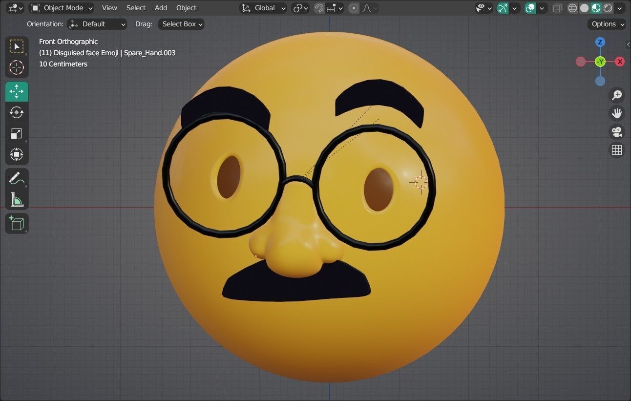 3D model Disguised face Animated Emoji VR / AR / low-poly | CGTrader