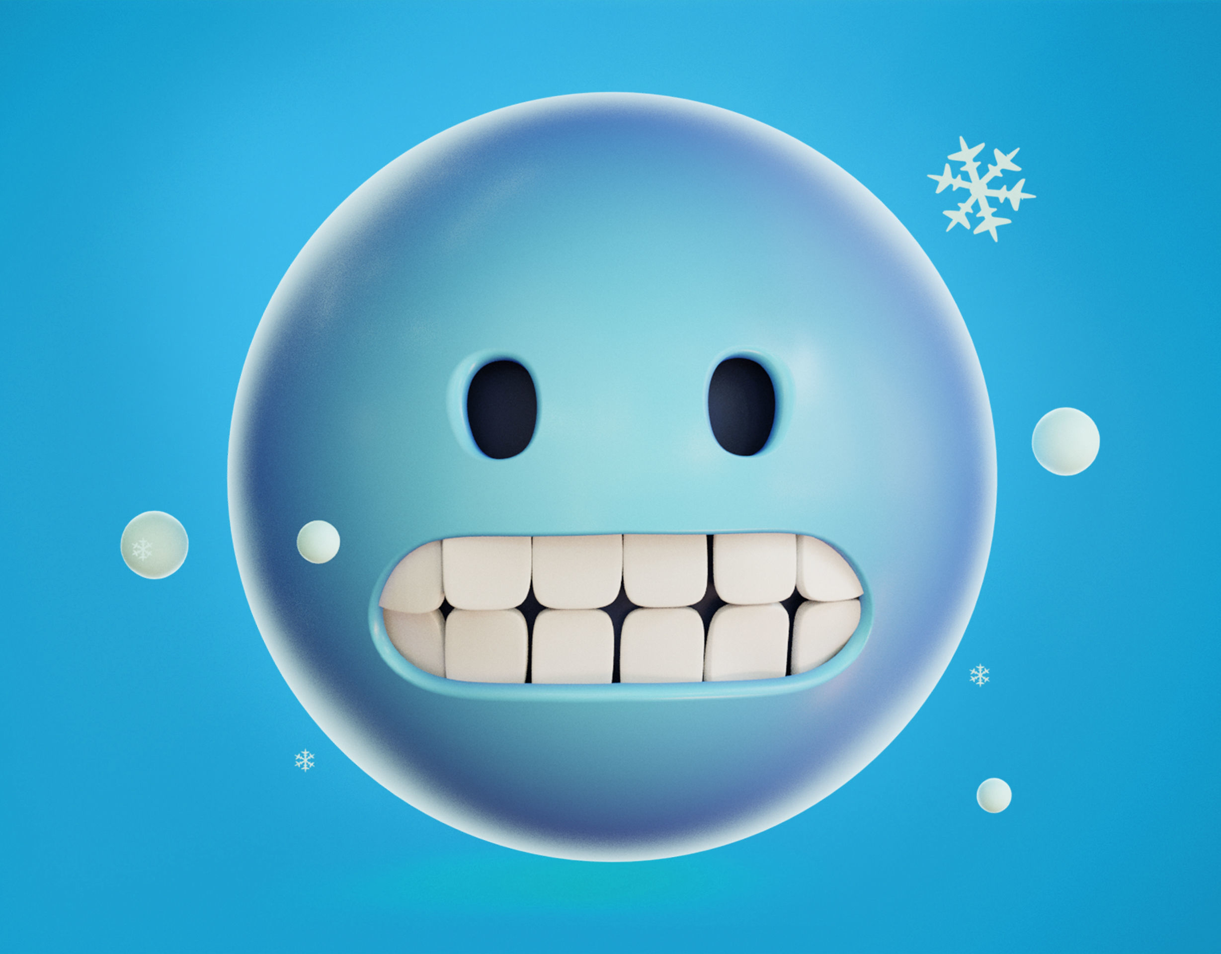 3D model Cold face Animated Emoji VR / AR / low-poly | CGTrader