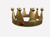 3D model Gold crown VR / AR / low-poly | CGTrader