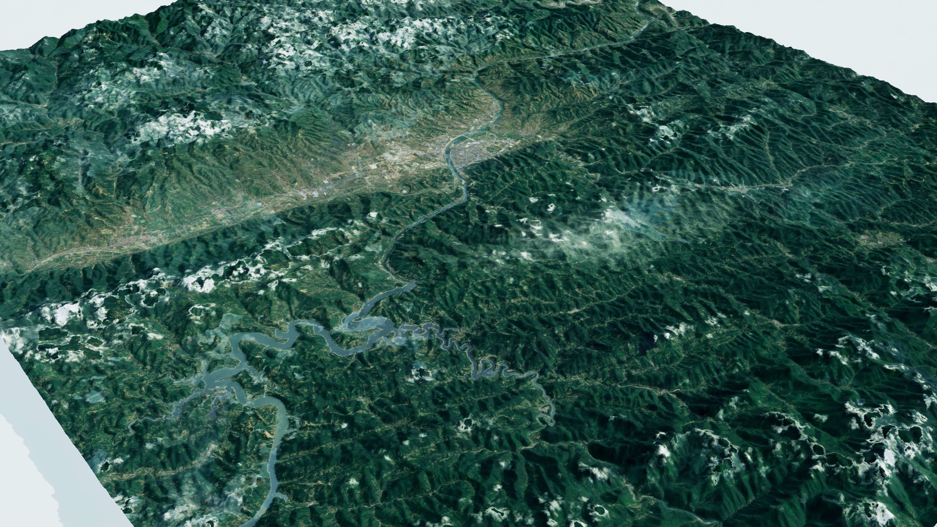 Ankang China City Landscape 3D Model 3D model | CGTrader