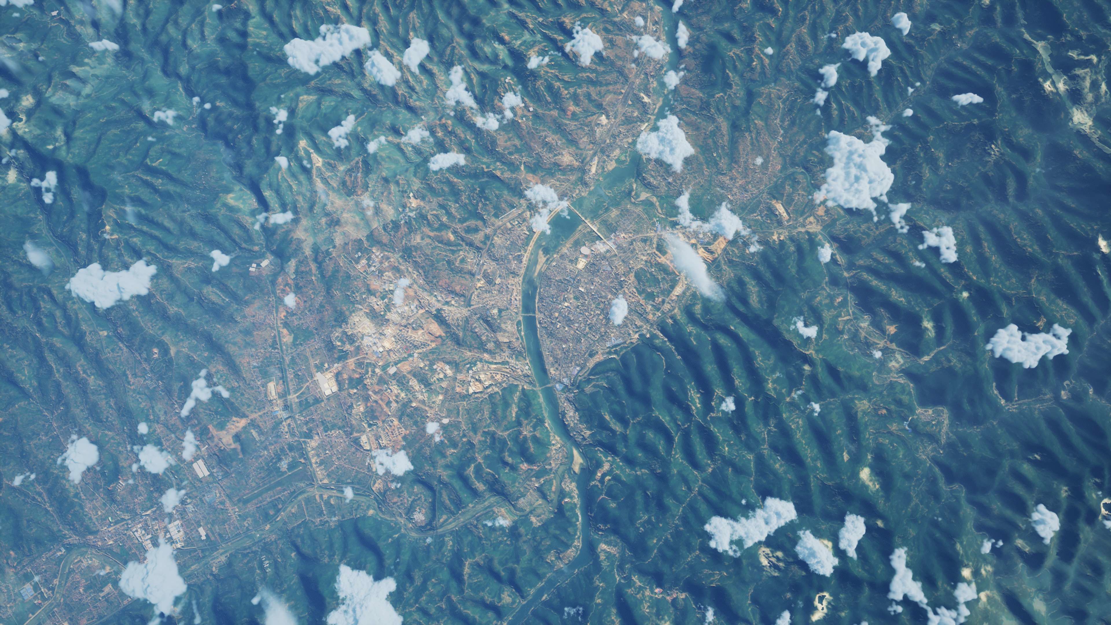 Ankang China City Landscape 3D Model 3D model | CGTrader