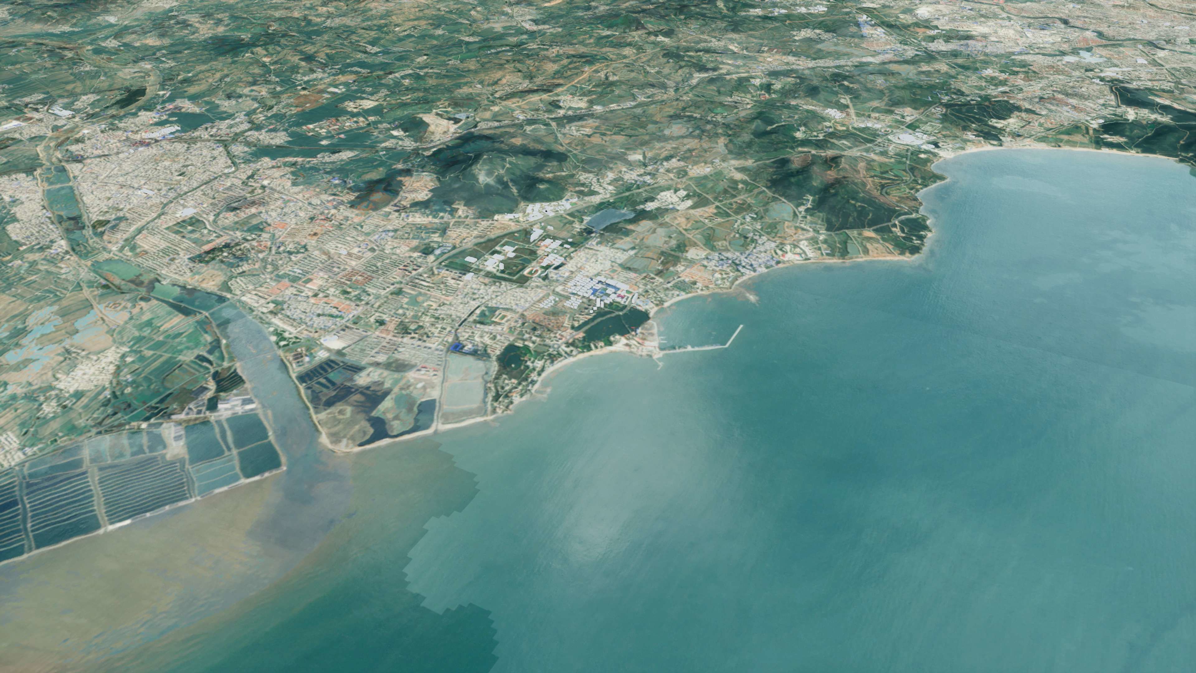 Huludao China City Landscape 3D Model 3D model | CGTrader