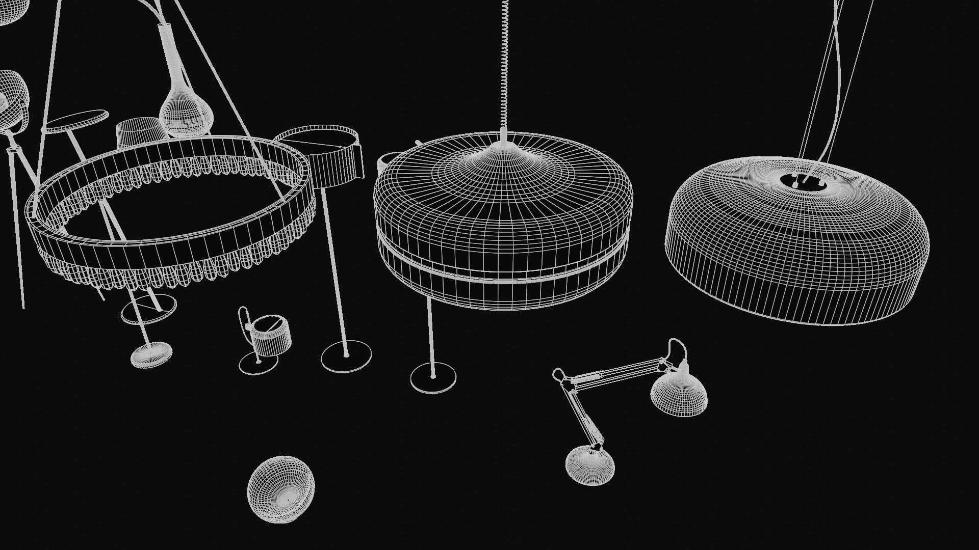 LIGHTING ITEMS 3D model | CGTrader